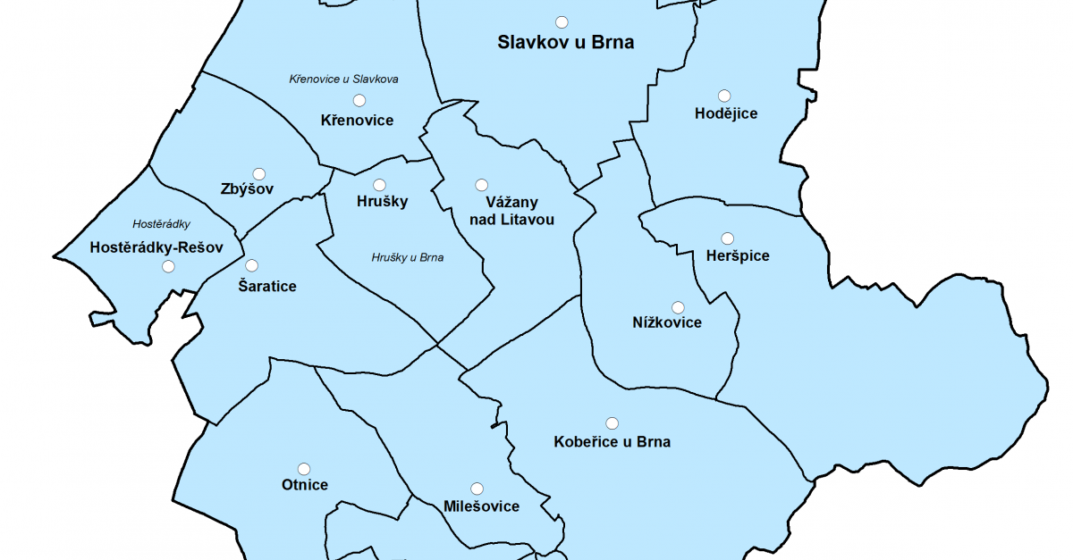Územní studie krajiny správního obvodu ORP Slavkov u Brna | Slavkov u Brna